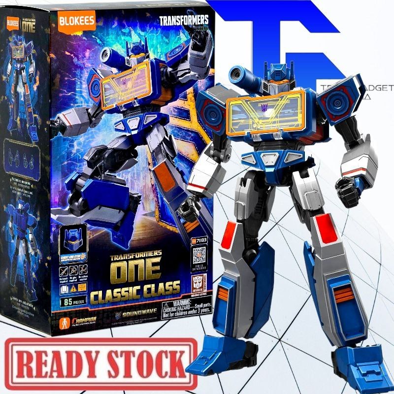 BLOKEES Transformers ONE SoundWave Classic Class Buluke Pamo 71183 ...