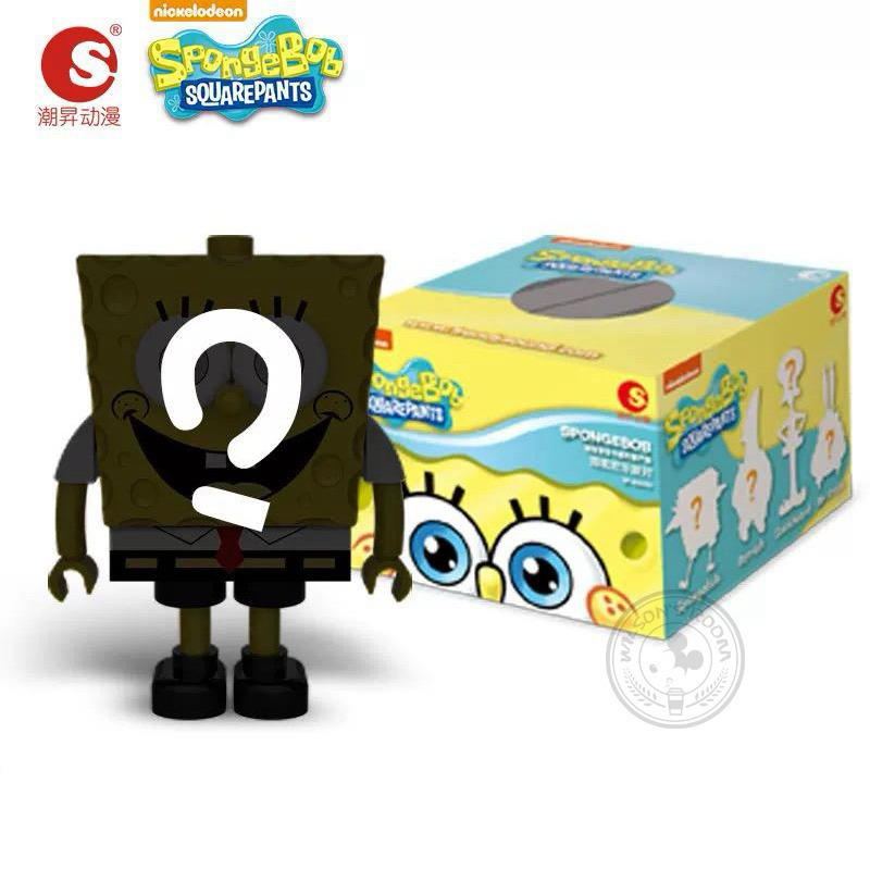 Miniso Spongebob Squarepants Blind Box Random Nickelodeon Mini Action ...
