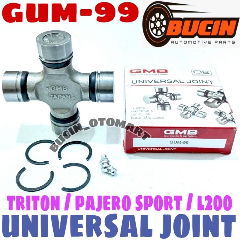 Universal Cross Joint Coupling GUM-99 / GUM99 for Triton / Pajero Sport ...