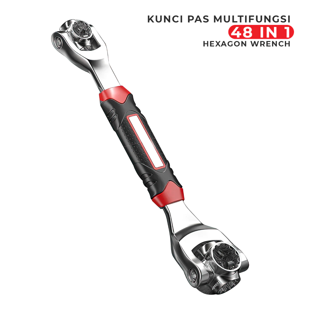 Dolphin Tool Tiger Wrench 48in1 Socket Multifunction Universal Wrench ...