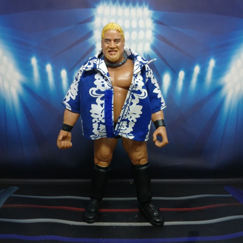 WWE JAKKS TITANTRON LIVE SERIES 9 TTL RIKISHI | Shopee Malaysia