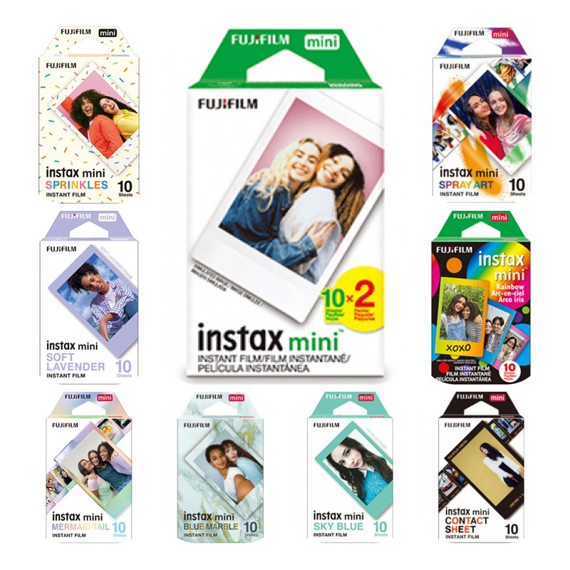 Refill Instax Fujifilm Instax Mini Paper Twin Pack contains 20 and ...
