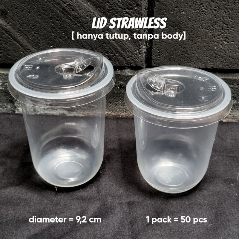 STARINDO CUP PP STRAWLESS LID (50 PCS) | Shopee Malaysia