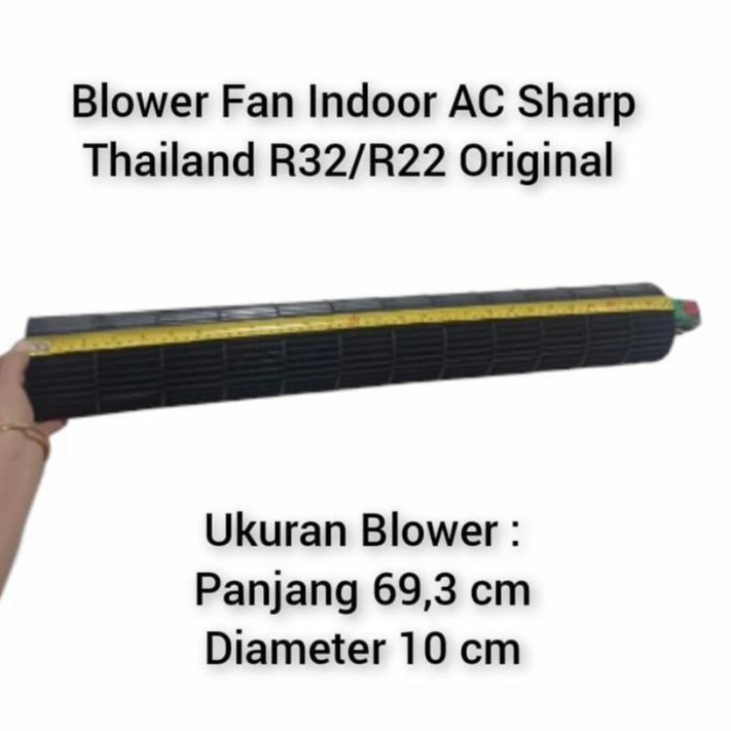 Original Sharp Thailand R32/R22 Indoor AC Blower Fan | Shopee Malaysia
