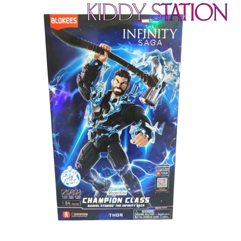Blokees marvel the infinity saga original kits champion class thor ...