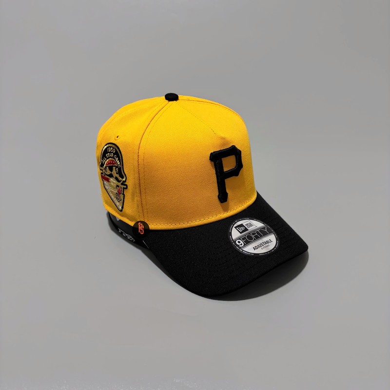 ORIGINAL NEW ERA HAT 940 A FRAME ALL STAR GAME 1959 PITIR YELLOW BLACK ...