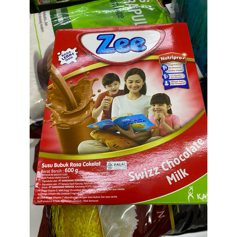 Zee Nutripro Swizz Chocolate Flavored Milk Powder 600 g | Shopee Malaysia
