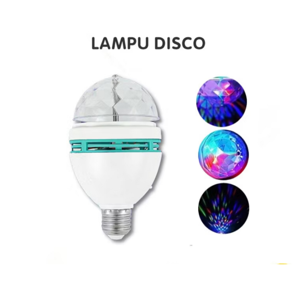 Rotating LED Disco Lights Colorful Lights RGB Fitting E27 AFL Disco ...