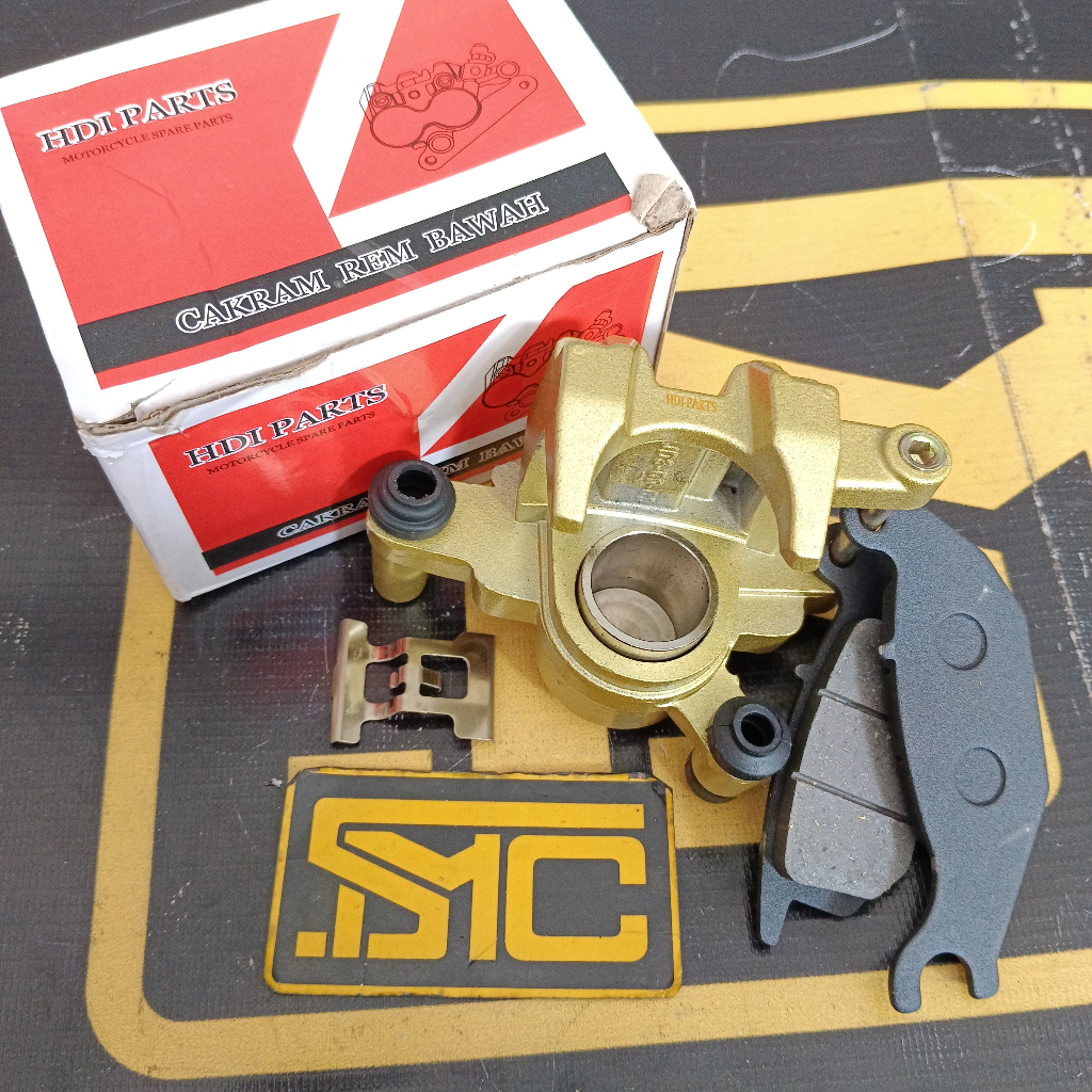Caliper Assy / Lower Brake Master Caliper / Rear Brake Pig Head Yamaha ...