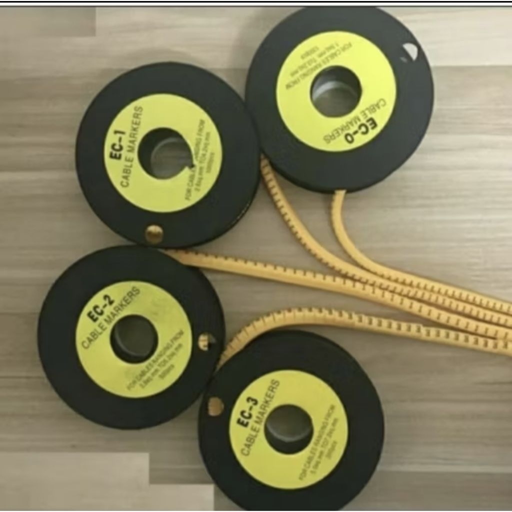 Cable Marker EC-2 / EC2 Cable Marker EC 2 Numbers 0-9 Letters AZ Signs ...