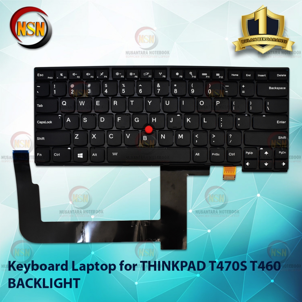 Original Laptop Keyboard for THINKPAD T470S T460S BACKLIGHT | Shopee ...