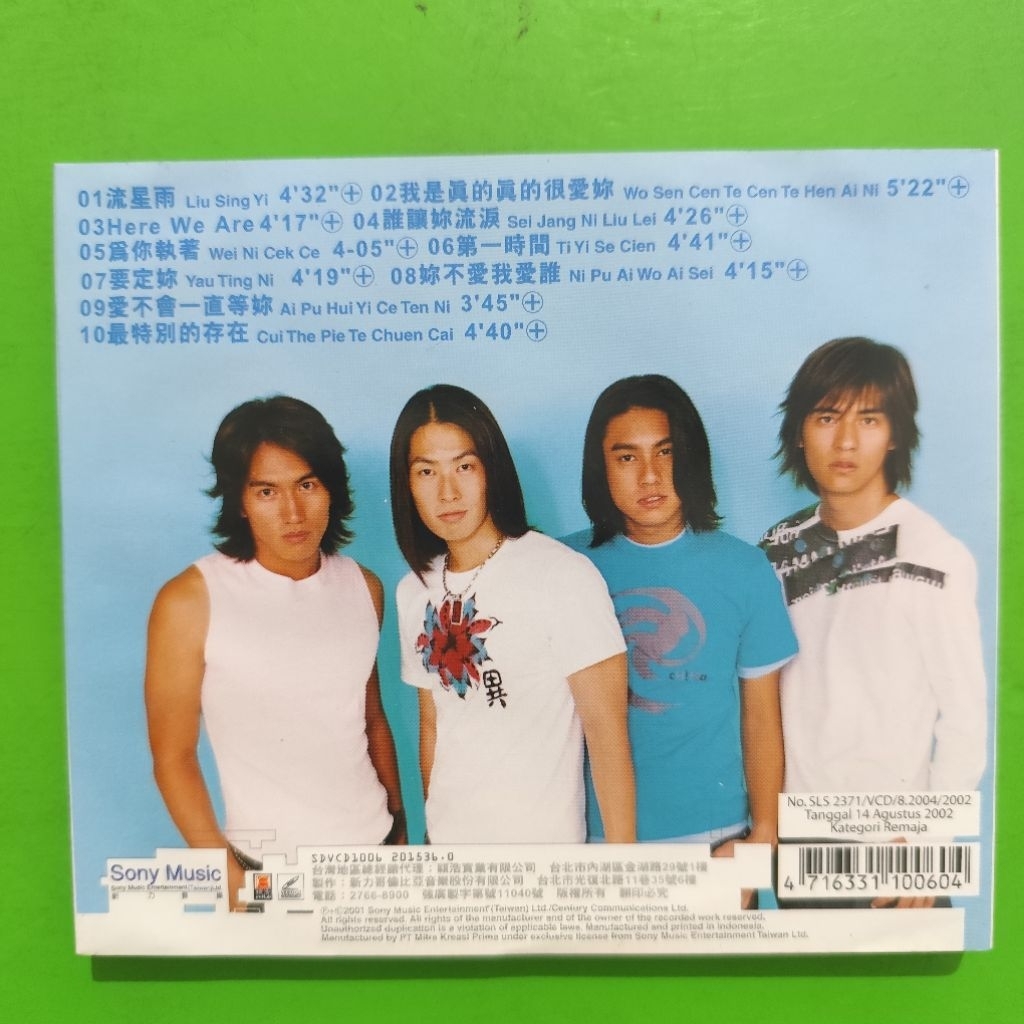 VCD Original F4 METEOR RAIN | Shopee Malaysia