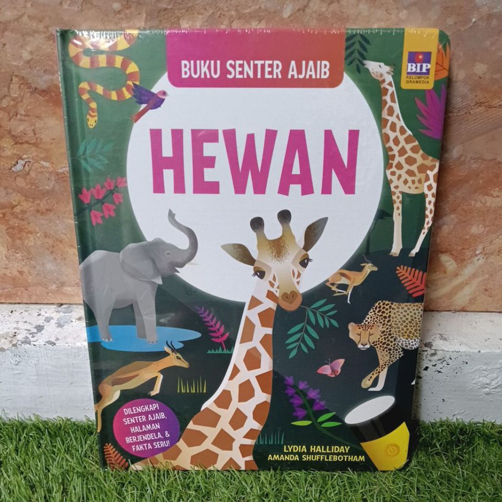 Original Gramedia BIP Animal Magic Flashlight Book | Shopee Malaysia