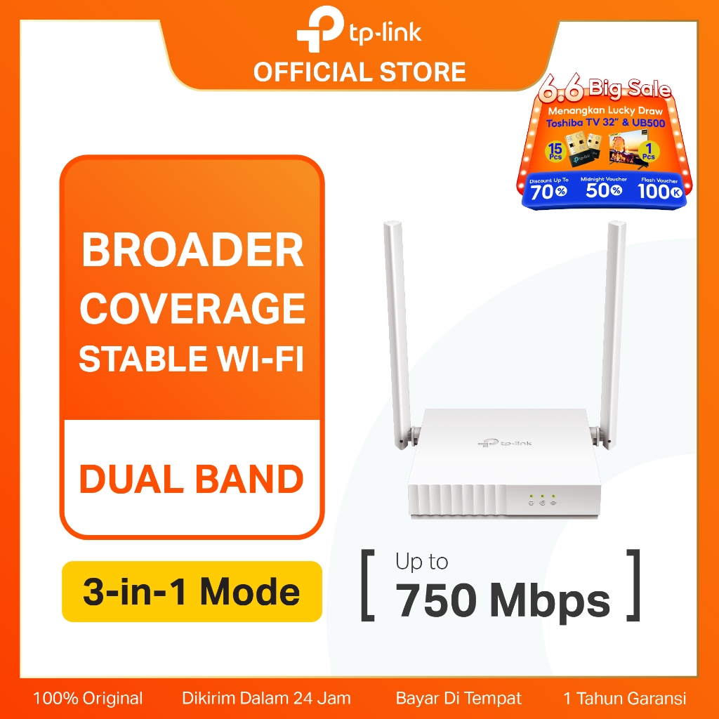 TP-Link Archer C24 | AC750 WiFi 5 Router | Dual Band | Wireless Router ...