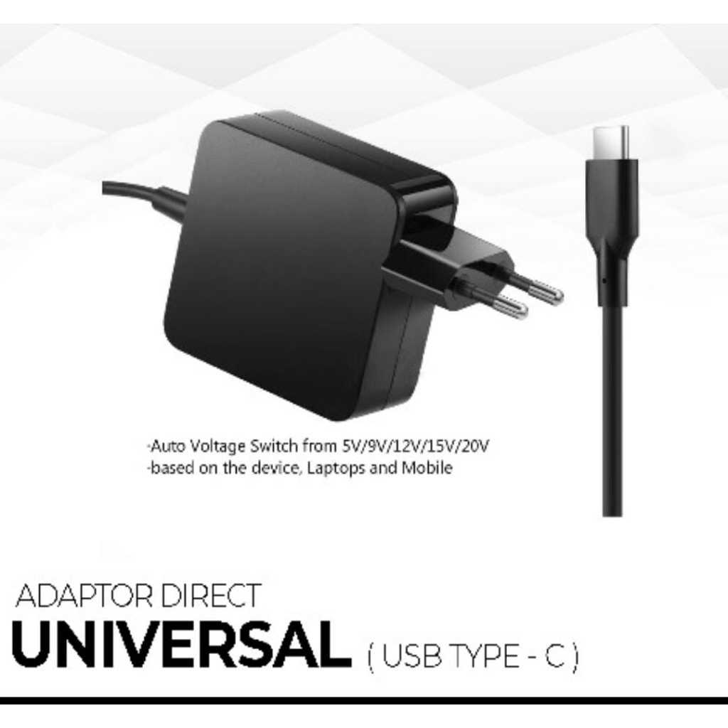 Universal type C adapter for more than 100 types of devices 5volt ...