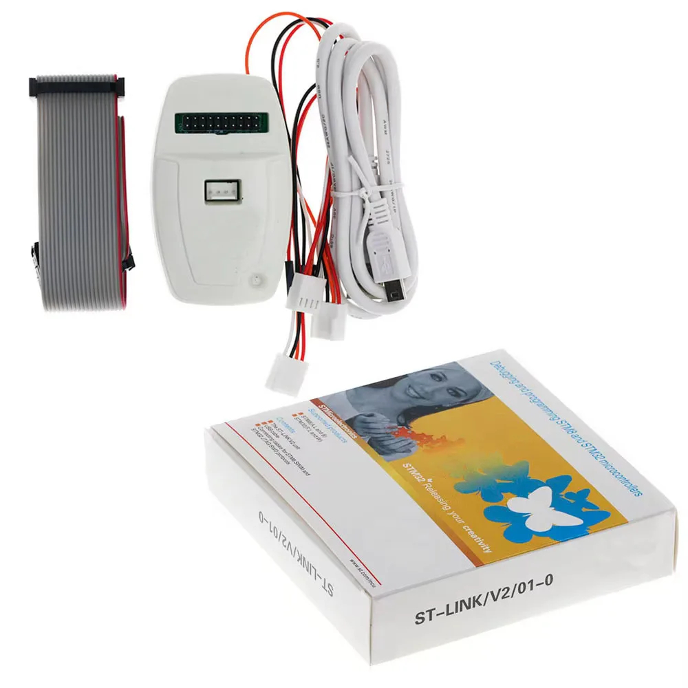 ST-LINK V2 ST LINK STLINK STM8 STM32 USB Downloader Programmer Emulator ...
