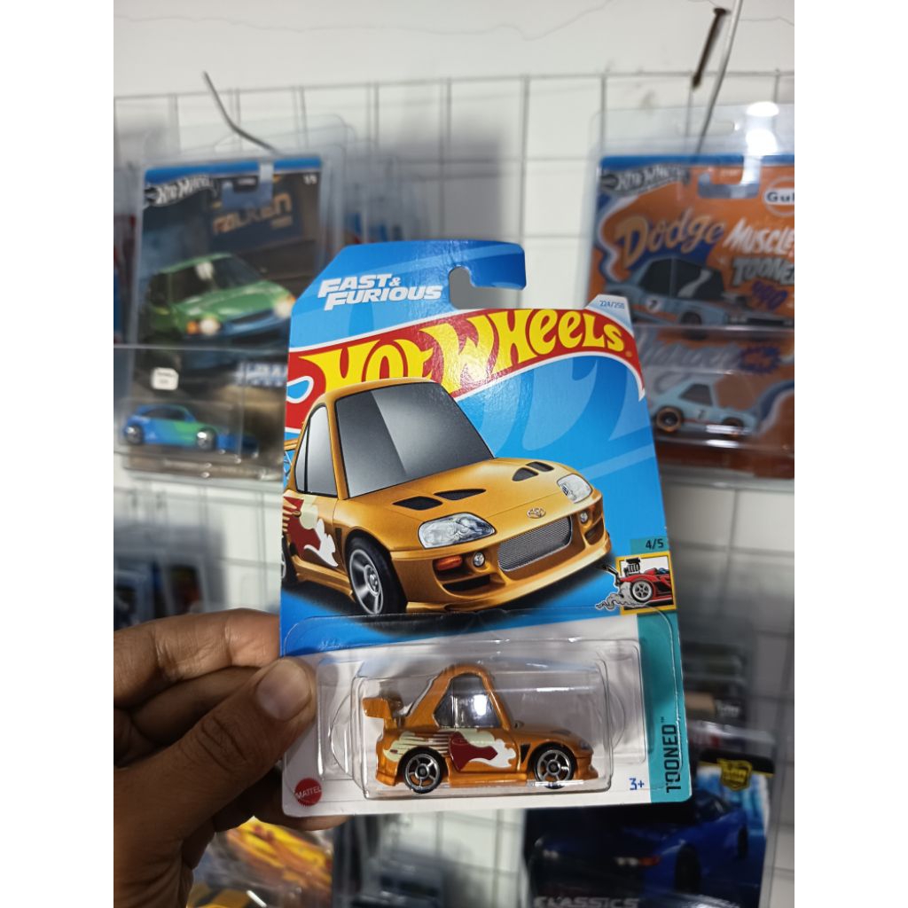 Hot wheels 94 toyota supra tooned orange | Shopee Malaysia