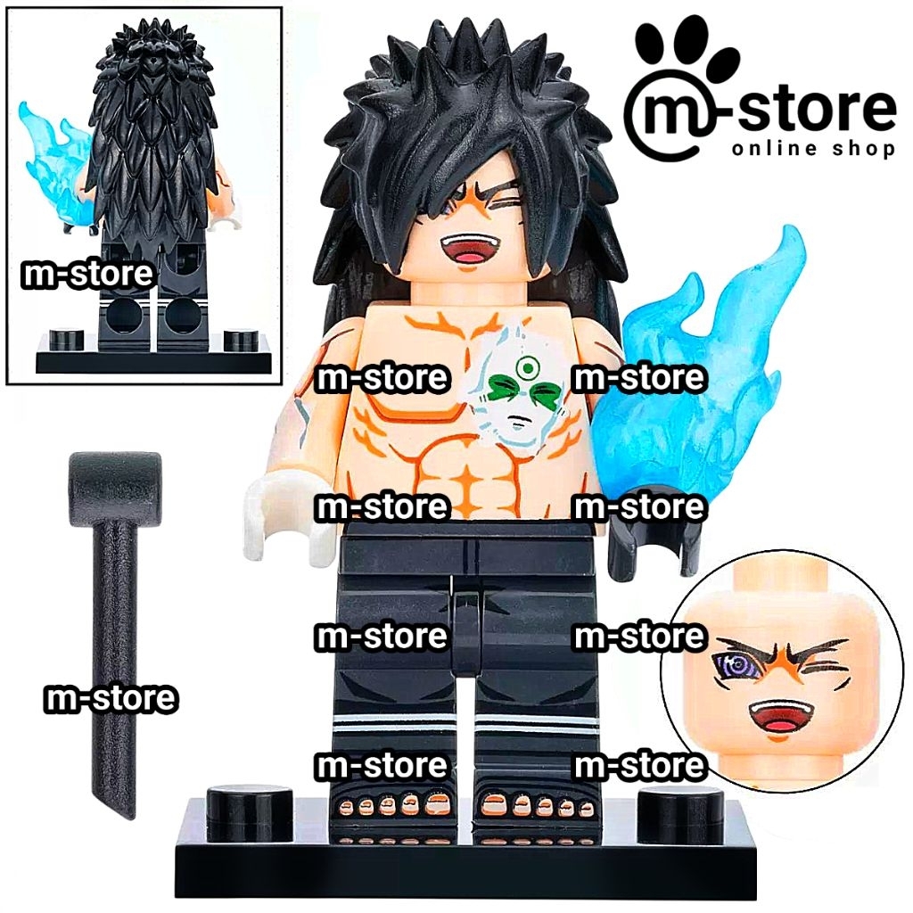 Brick naruto madara uchiha mini toy figure | Shopee Malaysia