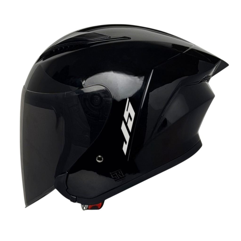 Half Face Helmet MLA CERBERUS J5 ST15 WHITE CLEAR VISOR GLASS/Premium ...