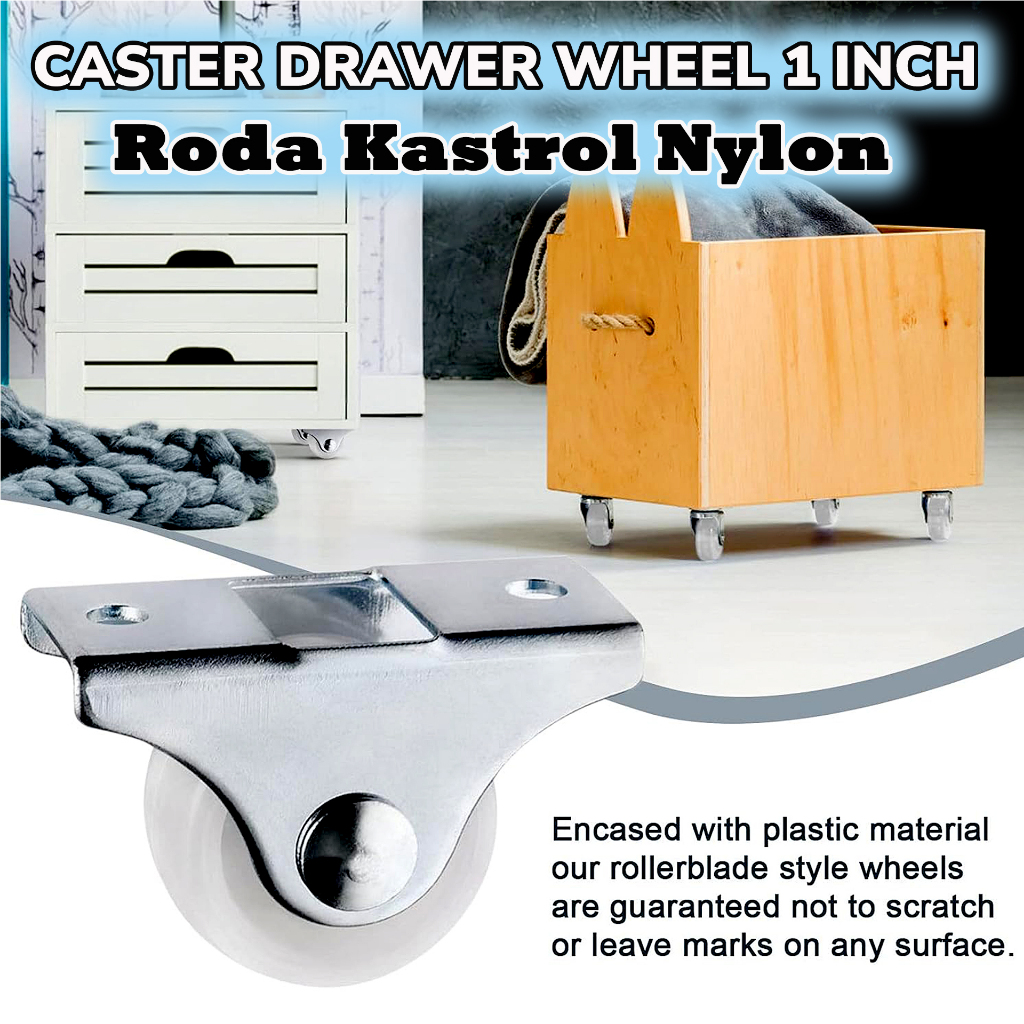 Caster Wheels Kastrol Caster Castor Trolley Showcase Cupboard Drawer ...