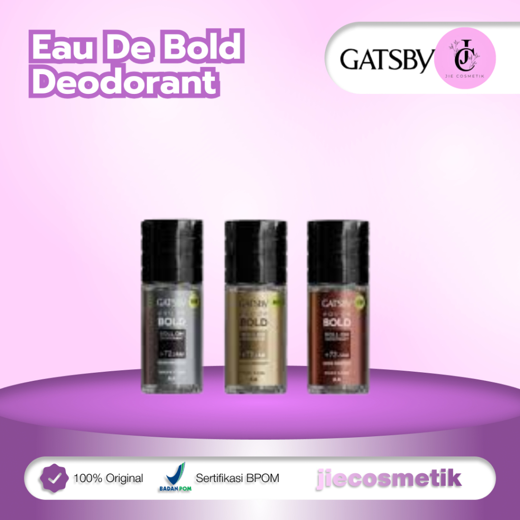 Gatsby Eau De Bold Deodorant Roll On 50 ml | Lasts 72 Hours | Shopee ...