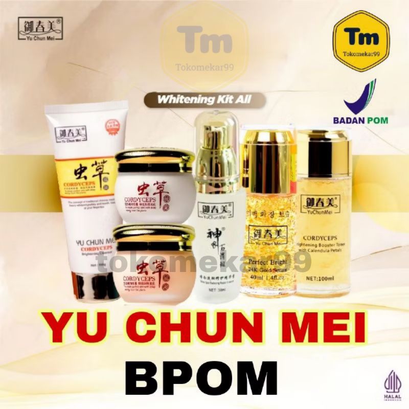 LOKAL ️TM99 ️[BPOM ORIGINAL LOCAL] YU CHUN MEI Cordyceps Whitening ...