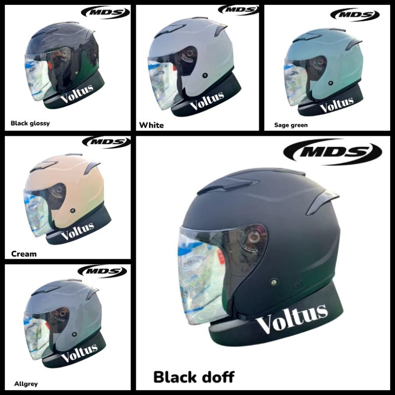 Original MDS VOLTUS HELMET SNI STANDARD CAN( ) | Shopee Malaysia