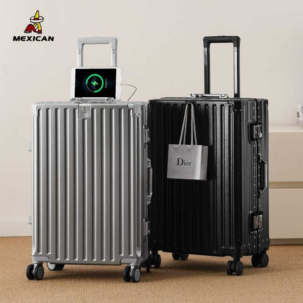 Mexican 20 inch cabin suitcase 24 inch aluminum suitcase TSA Lock ...