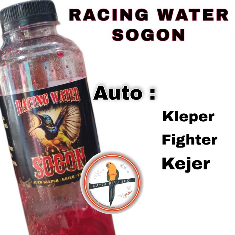 Doping SOGON GACOR DOR RACING WATER SOGON VITAMIN BIRD NGLEPER KEJER ...