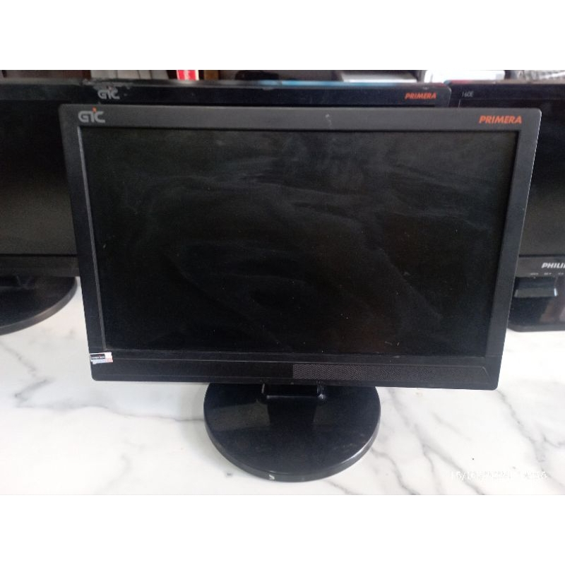 LAYAR Normal 16 inch clear screen LCd GTC PRIMERA Monitor ready to use ...