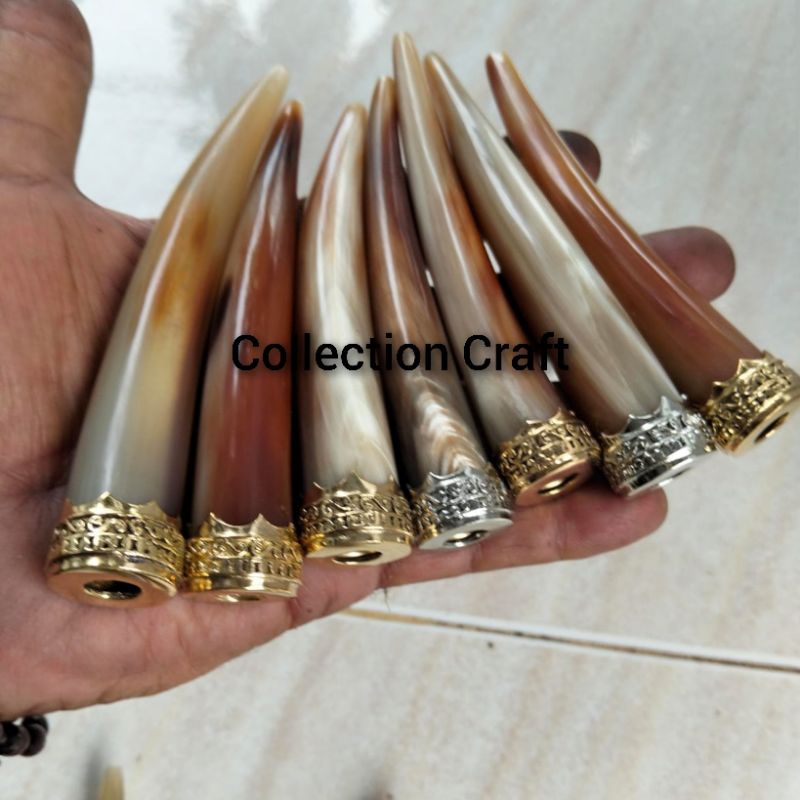 HITAM Once ORIGINAL SUPER SPECIAL BLACK BULE HORN CANGKLONG PIPE ...