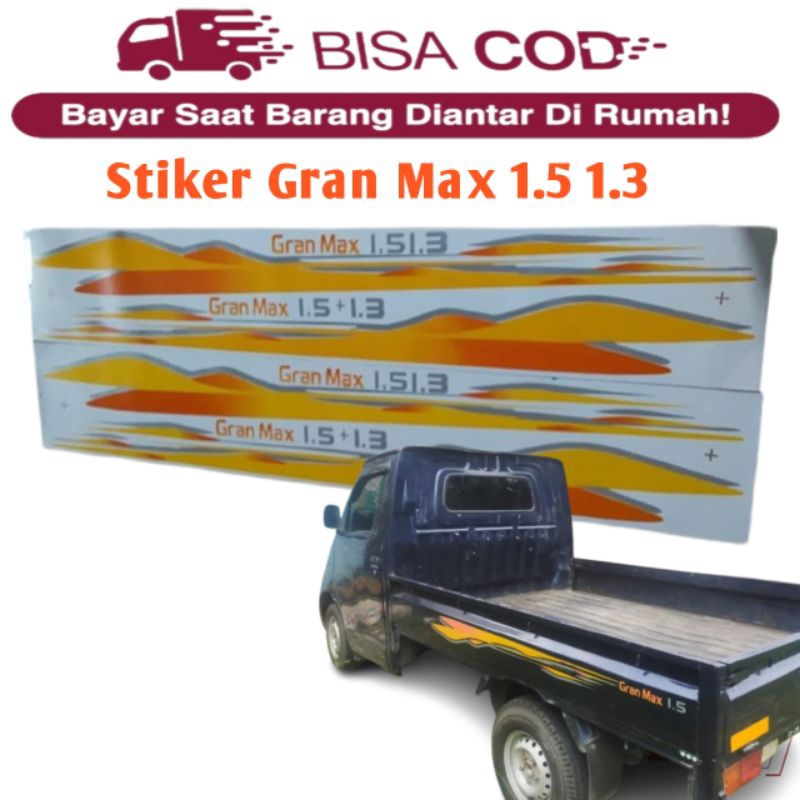 Granmax 1.5 1.3 pick up Body List Sticker/Gran Max sticker/Gran Max ...