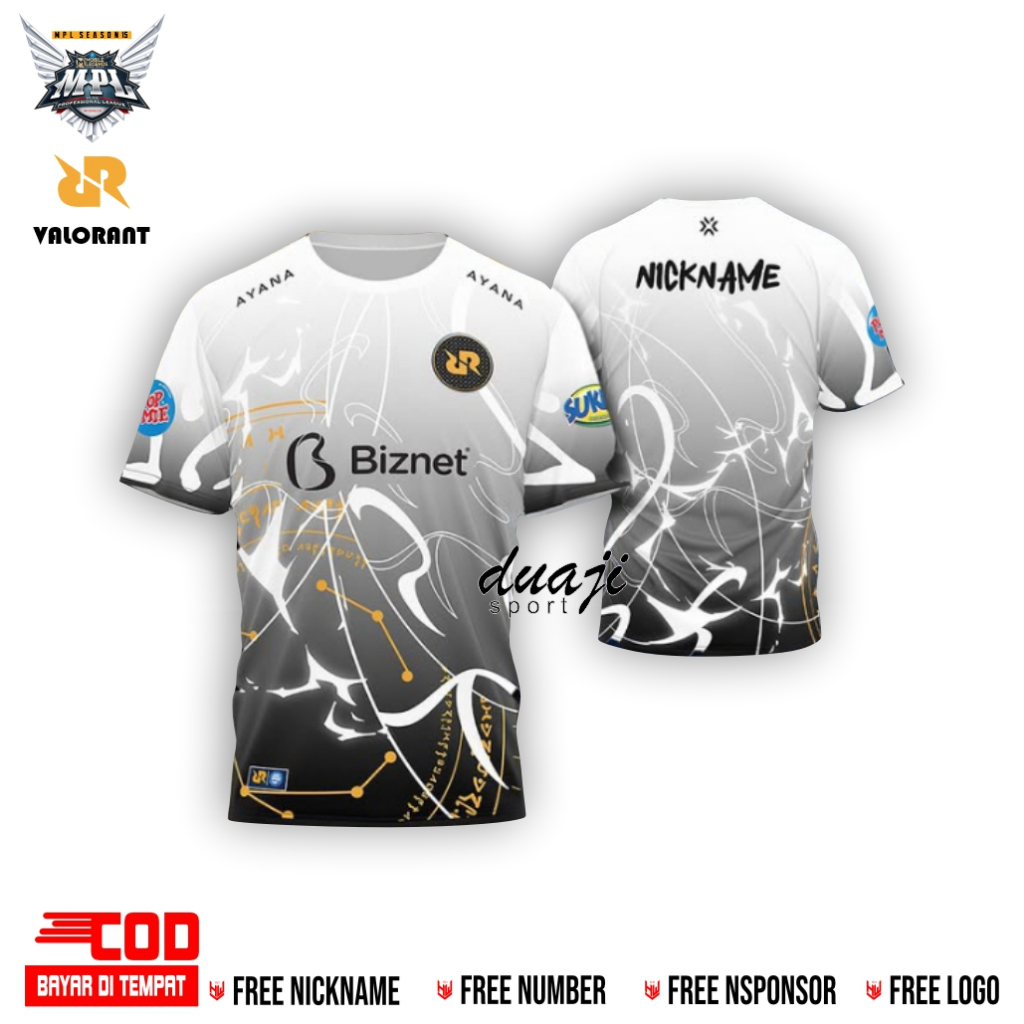 Newest RRQ JERSEY 2025 VALORANT 3RD MPL SEASON 15 FULL PRINTING PREMIUM ...