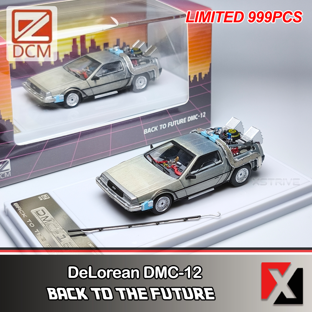 Dcm 1:64 DeLorean DMC-12 Back To The Future | Shopee Malaysia