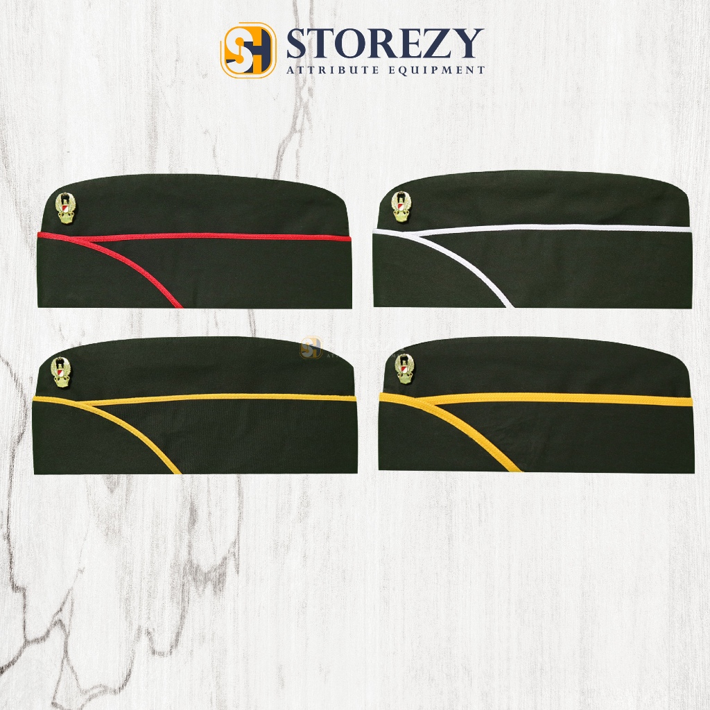 TNI AD Mut Hat + Emblem / TNI AD Bivouac Hat (First Team, Non ...