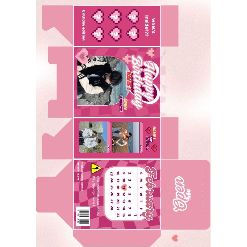 !!️ READ DESCRIPTION!!️(1) custom BLIND BOX Birthday, anniversary ...