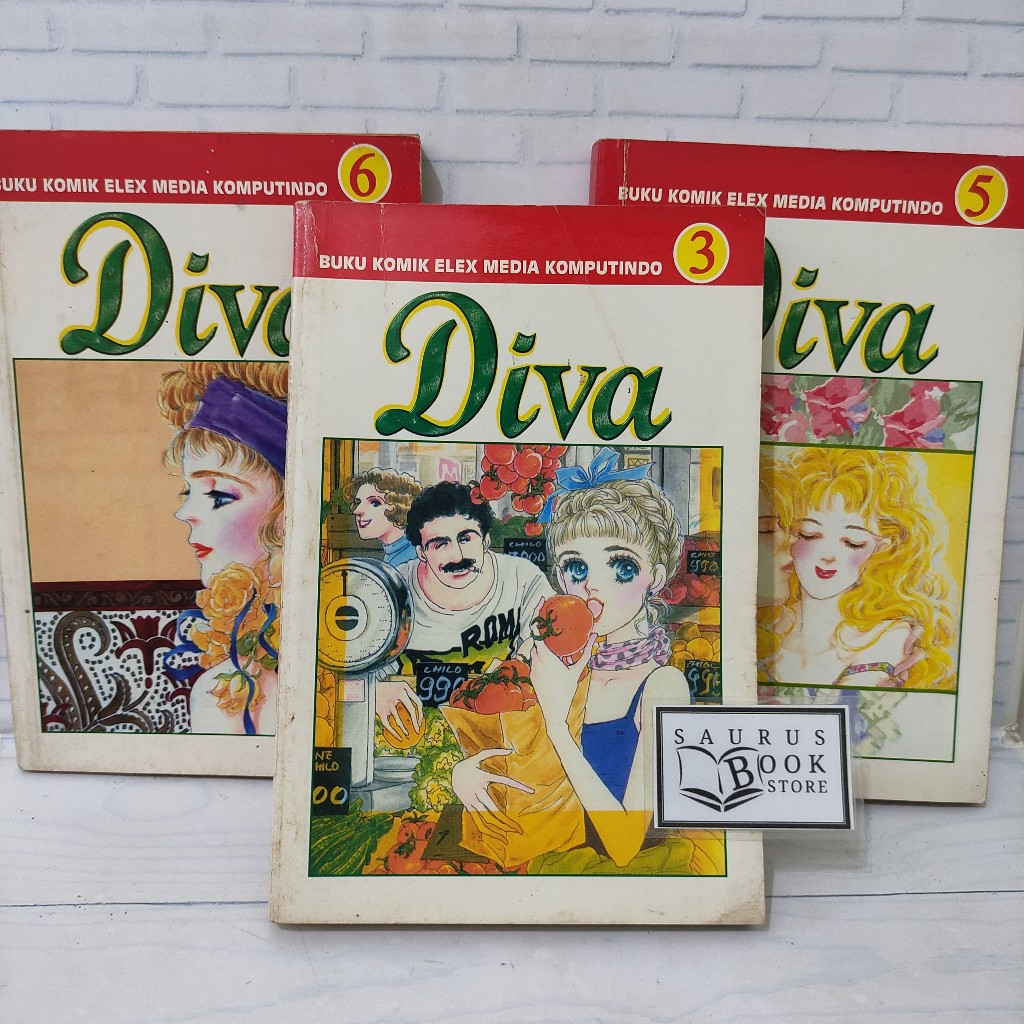 (ORIGINAL) Diva Comics Volume 3,5,6 - Hiromu Ono (abutan) | Shopee Malaysia