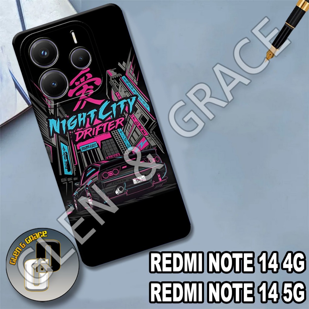 HP G48 - Latest Xiaomi REDMI NOTE 14 4G/5G Softcase - Flexible rubber ...