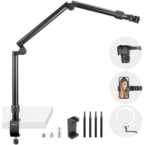 Neewer ST3A Flexible Overhead Camera Mount Desk Stand | Shopee Malaysia