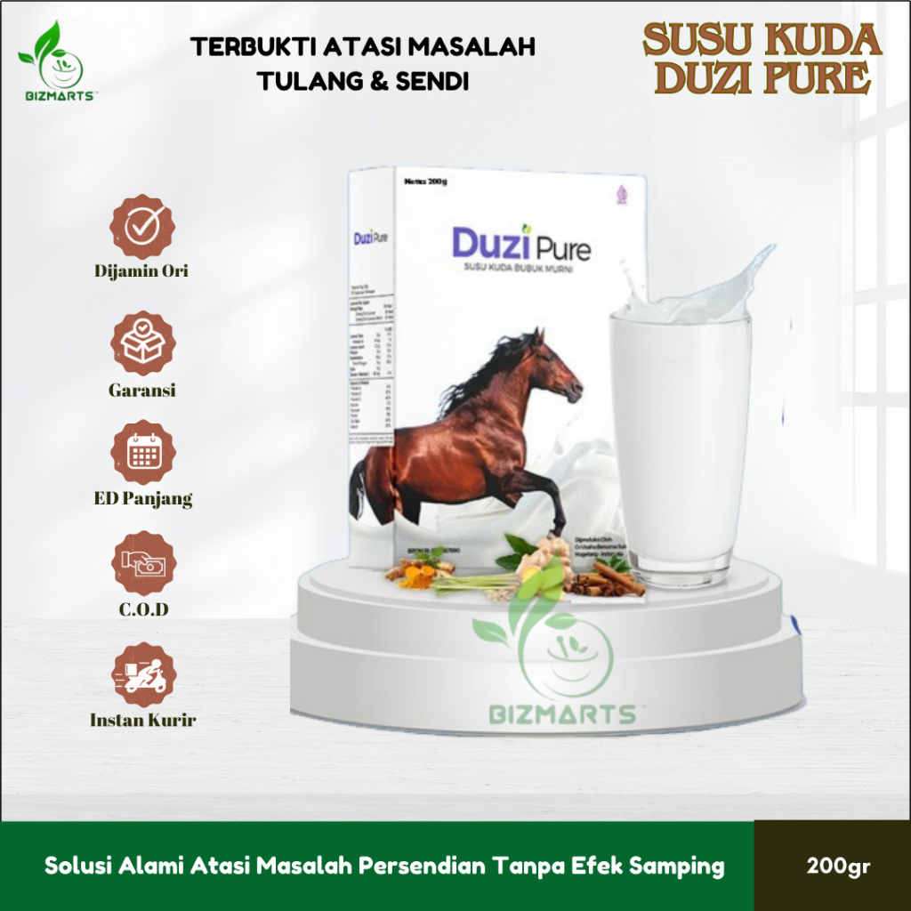 Duzi Pure | Original Herbal Sumbawa Wild Horse Milk 200gr Original ...