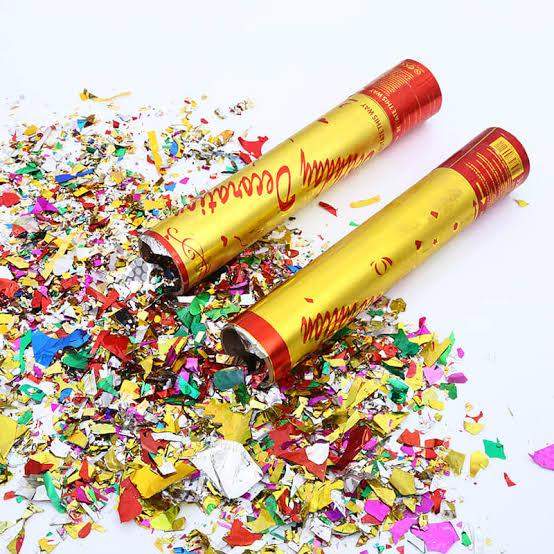 Party CONFETTI POPPER CONFETI CONFETTI CONFETTI CONFETTI CONFETTI ...