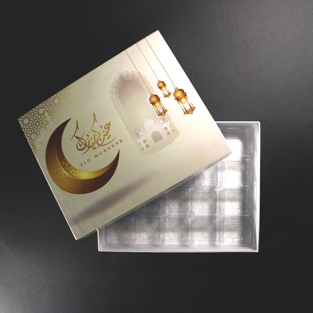 Custom Eid Mubarak Nastar Cookies Cookie Boxes for Eid Al-Fitr | Shopee ...