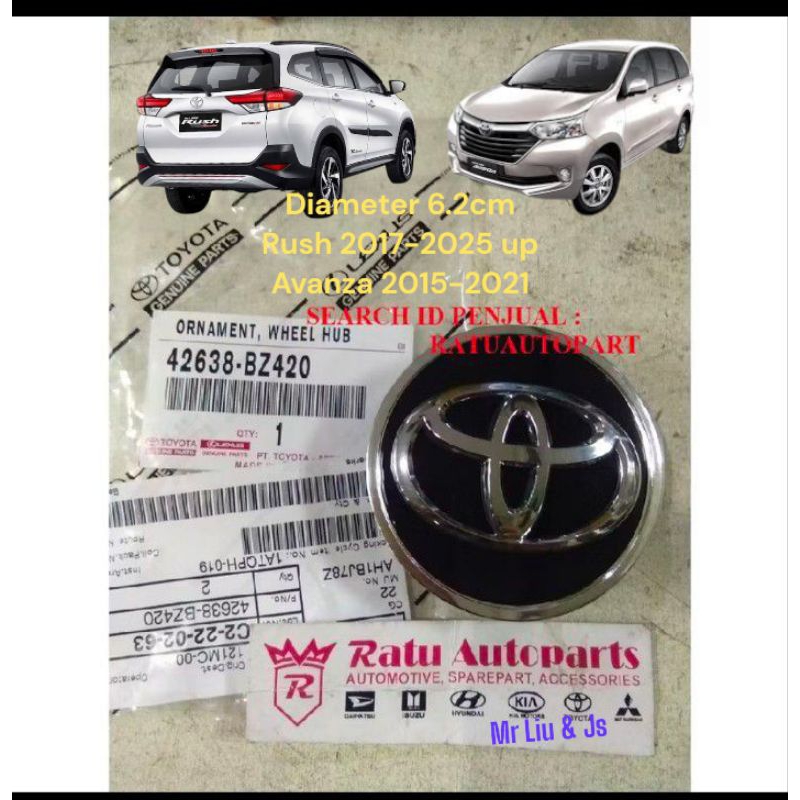 Hubcaps middle rims ornament wheel hub grand avanza all new Rush innova ...