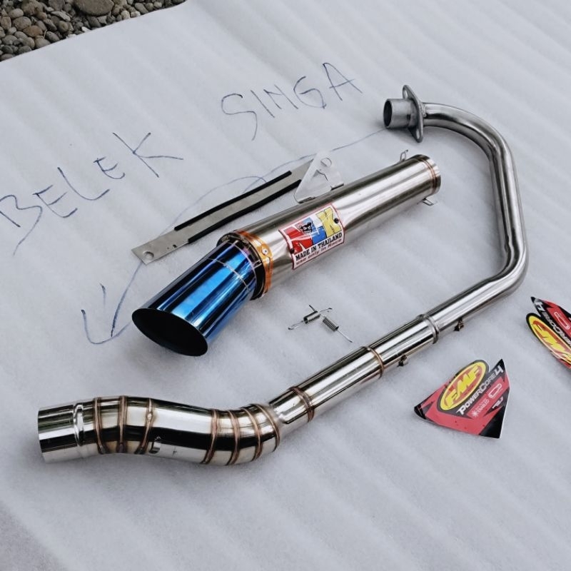 Nlk pipe exhaust NLK exhaust pipe 32Mm manofold PNP For Y15/Y15zr ...