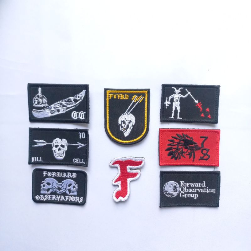 Forward Observation Group | FOG FOG | Embroidered patch | Shopee Malaysia