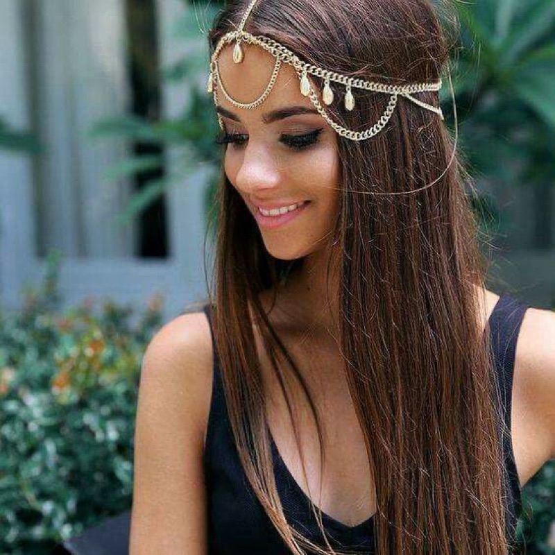 Middle Eastern style headpiece, head headpiece, hijab headpiece ...