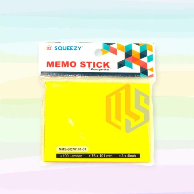 Sticky Notes/Post it/Memo Paper/Stick Memo MMS-SQ76101 | Shopee Malaysia