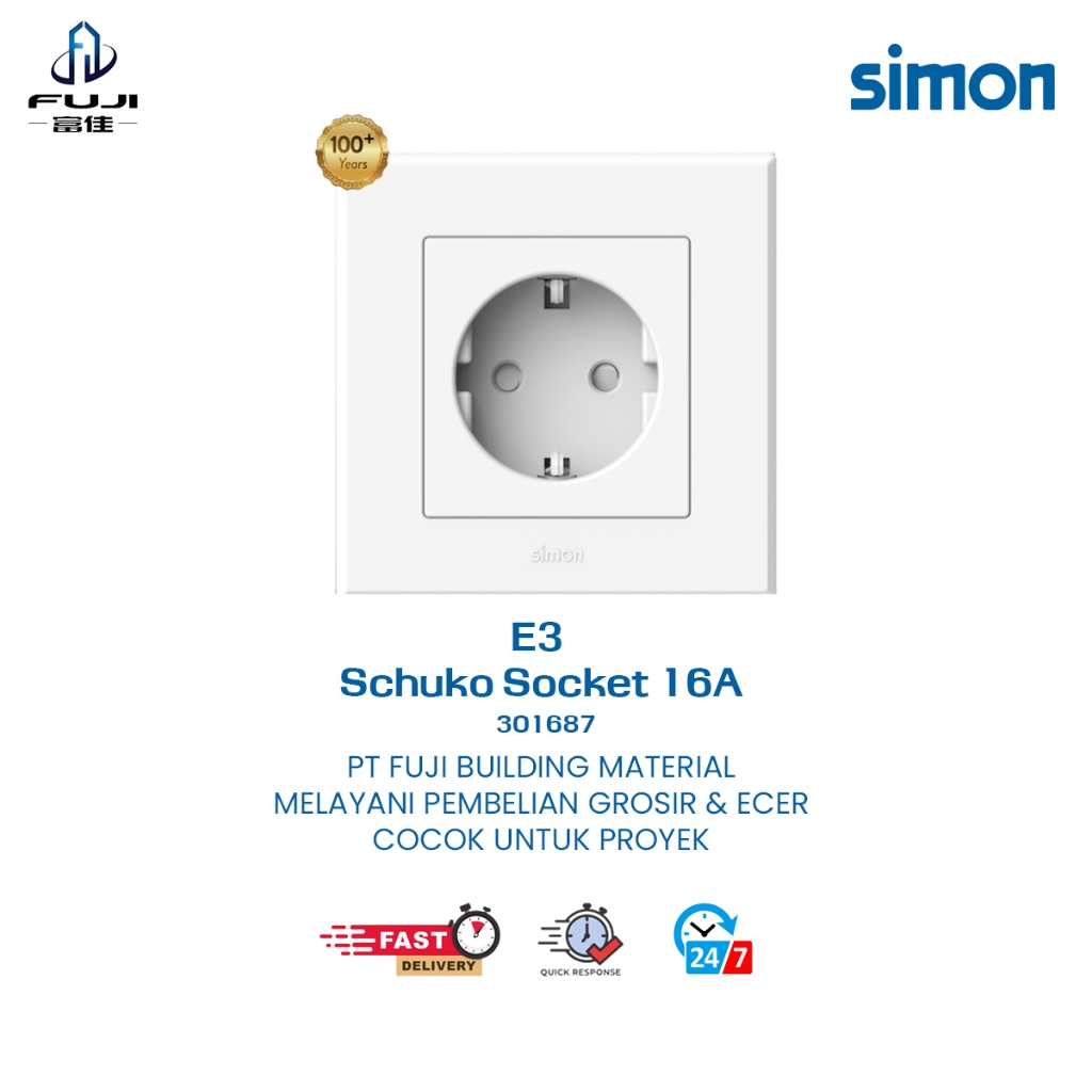 Simon Schuko Socket E3 Wall Socket Plug Switch Modern Minimalist Switch ...
