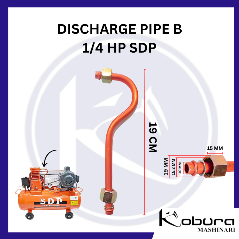 Question Mark Pipe 1/4 HP SDP Discharge Pipe B 1/4 HP SDP Air ...
