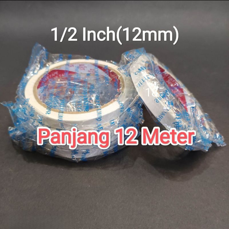 Double Tape Saas Tape 12mm (1/2 Inch) | Shopee Malaysia